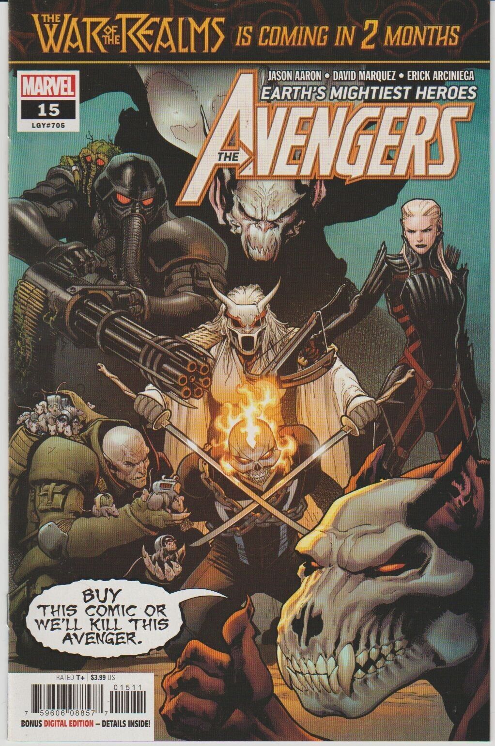 The Avengers # 15 Cover A NM Marvel 2019 Earth's Mightiest Heroes [K9] | Comic Books - Modern ...