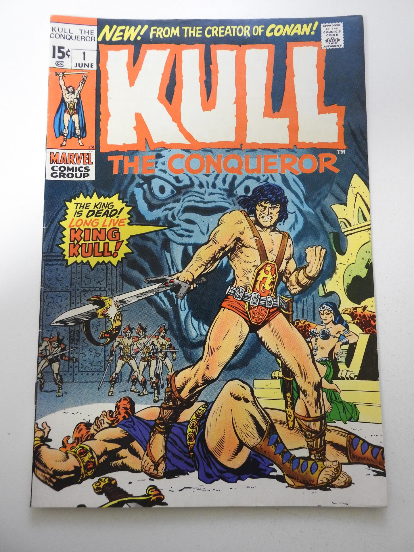 Kull the Conqueror #1 (1971) | Comic Books - Bronze Age, Marvel, Horror ...