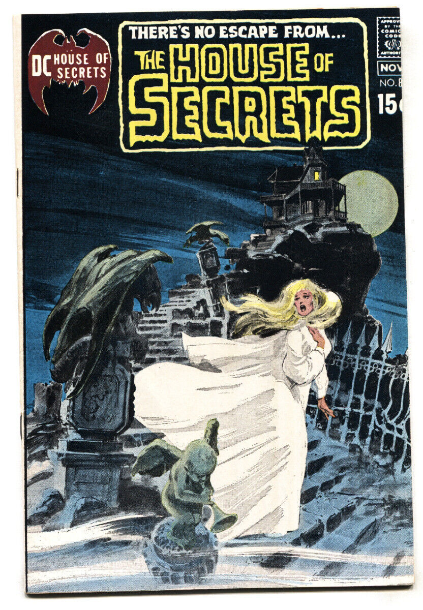 House of Secrets #87 1970-Horror cover art-Gerry Conway-Marv Wolfman ...
