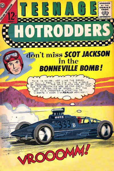 Teenage Hotrodders #3 FN ; Charlton | August 1963 cars | Comic Books ...