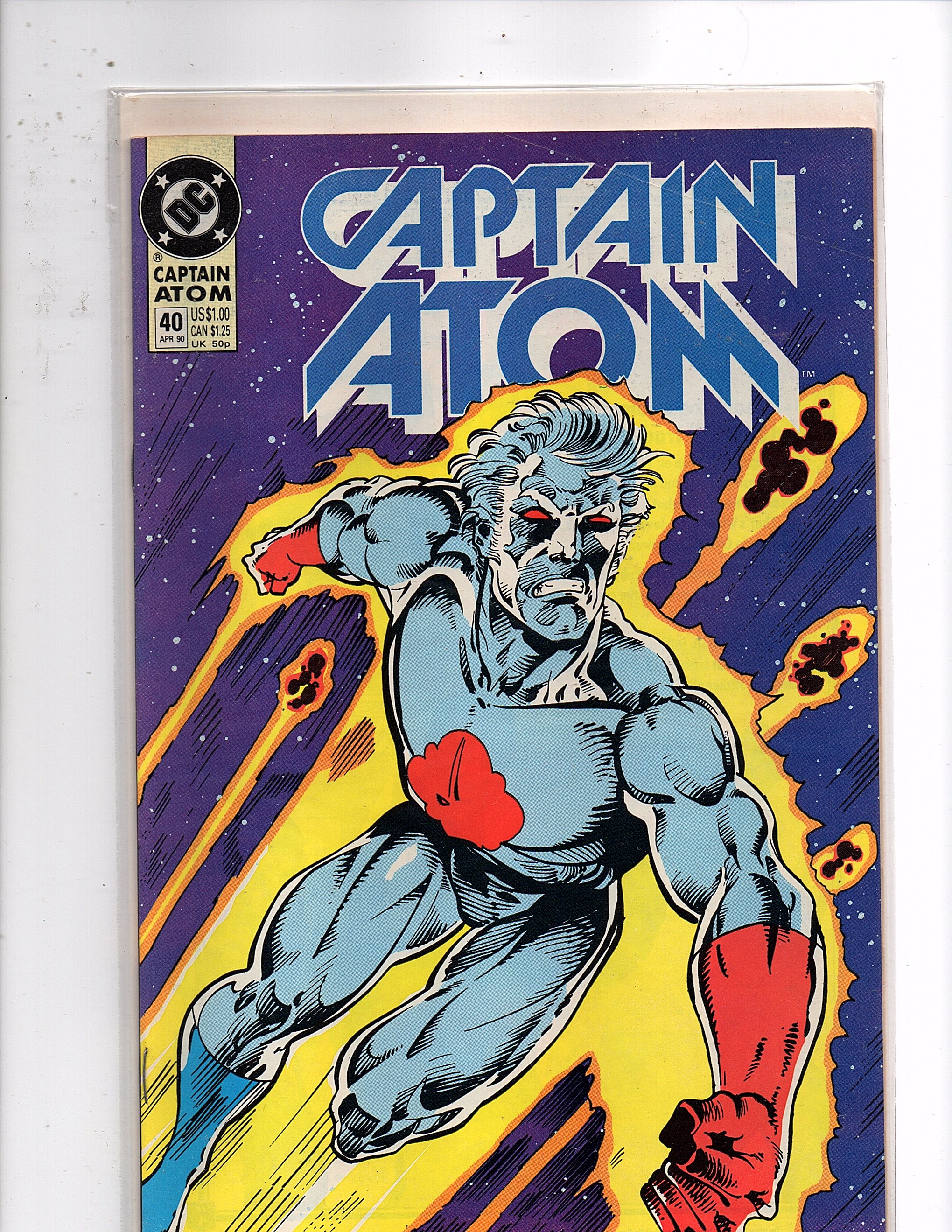 DC Comics Captain Atom #40 Pat Broderick Art Major Force Doctor Spectro ...