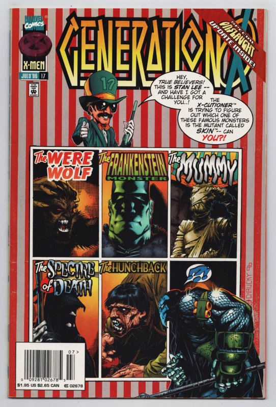 Generation X #17 Emma Frost | Banshee (Marvel, 1996) VF | Comic Books ...