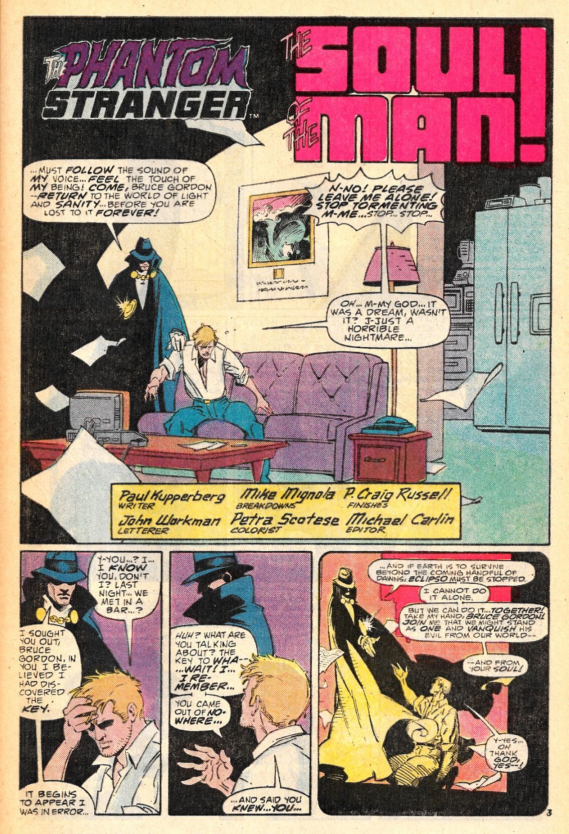 THE PHANTOM STRANGER VOL 3 #1 - #4 (1987) 9.0 VF/NM Mike Mignola! PC ...