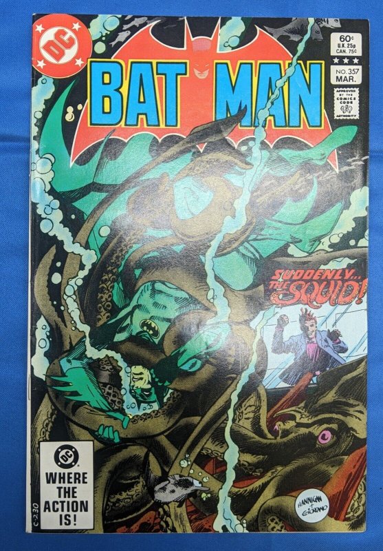 Batman #357 1st Appearance Killer Croc & Jason Todd Rare Atari Insert ...