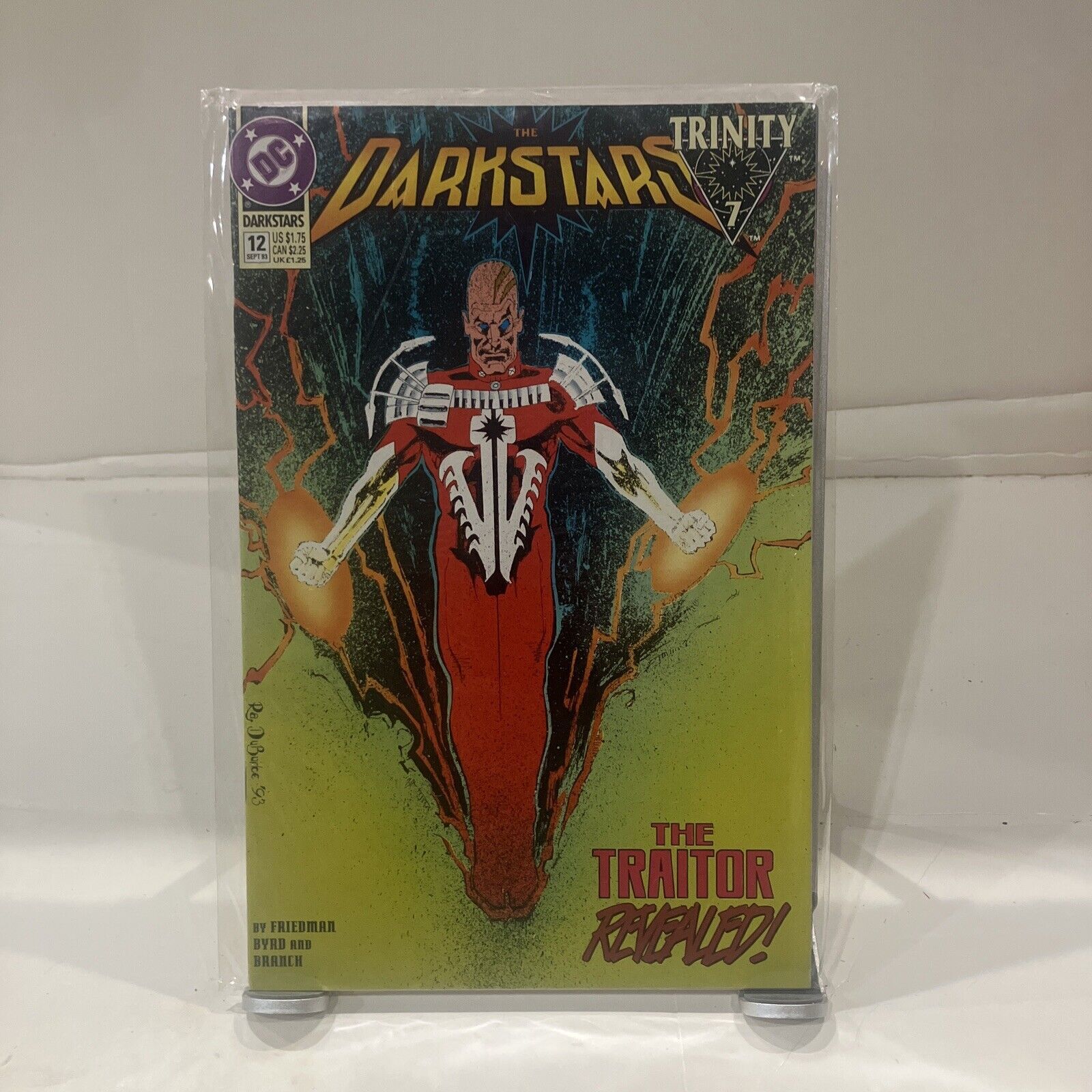 DC The Darkstars #12 Trinity 7 The Traitor Revealed! Raw Comic Book ...