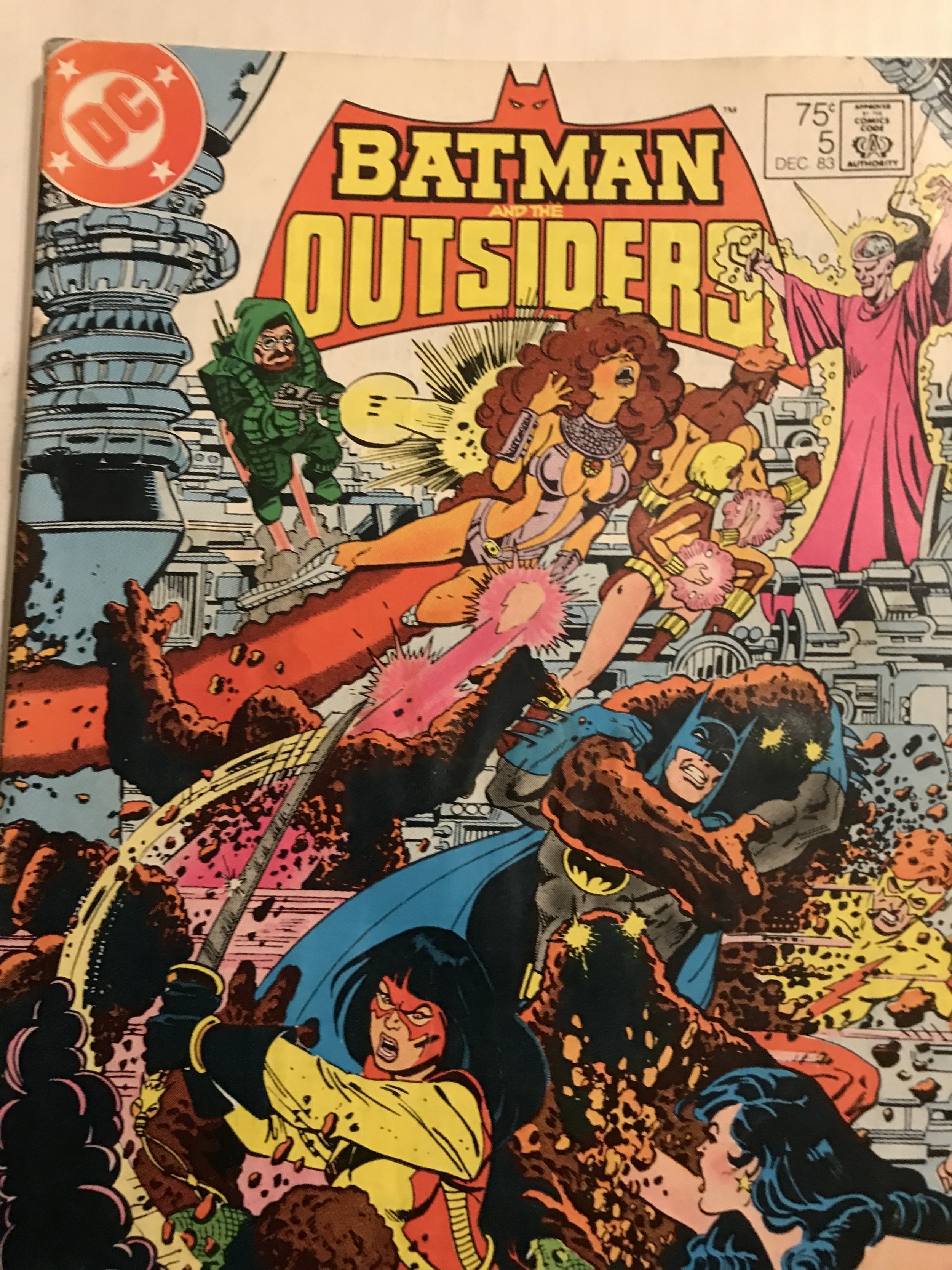 Batman and the Outsiders #5 : DC 12/83 Fair; Newsstand, Katana ...