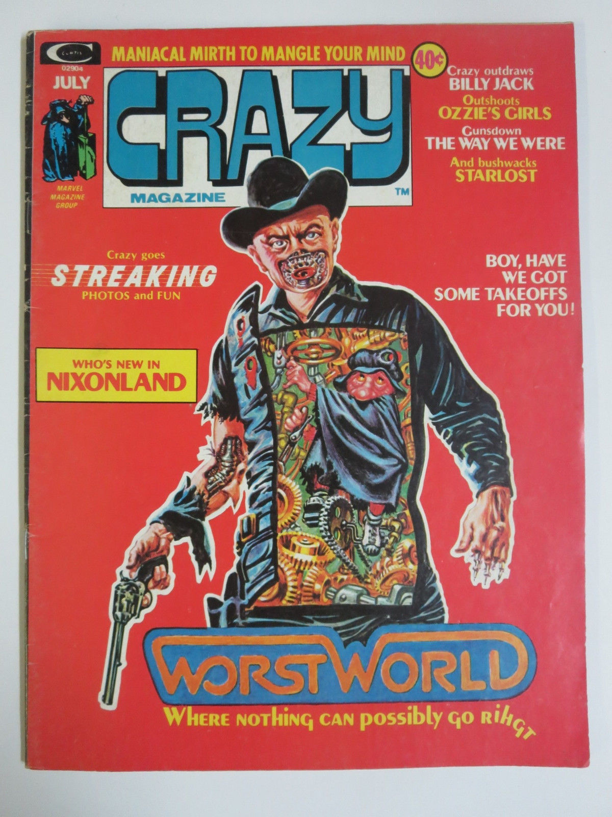 Crazy Magazine (Marvel 1974) Parodies, Early Comics Work of Bob McLeod ...