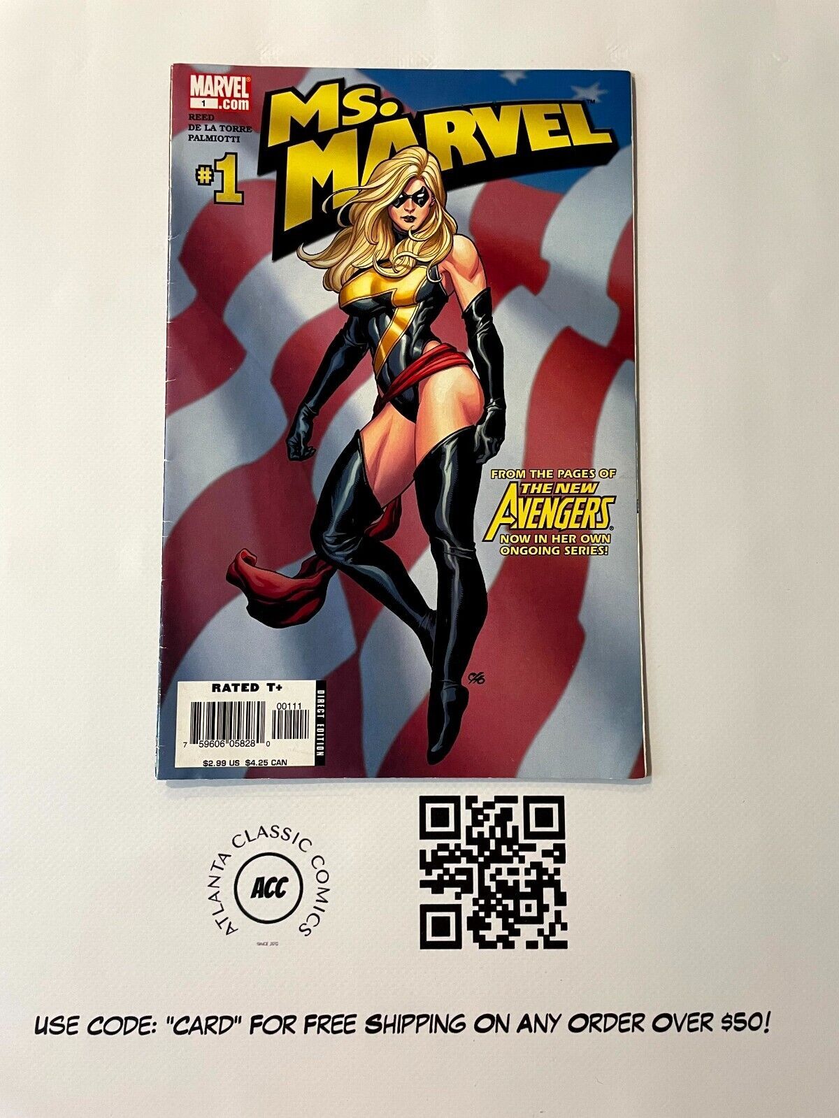 Ms. Marvel # 1 VF Comic Book Avengers Hulk Thor Iron Man Carol Danvers 9 J883 | Comic Books ...