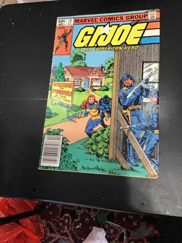 G.I. Joe: A Real American Hero #10 (1983) Mid grade! FN Go Joe! | Comic ...