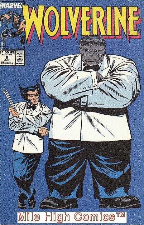 WOLVERINE (1988 Series) (#1/2-189) (MARVEL) #8 NEWSSTAND Good Comics ...