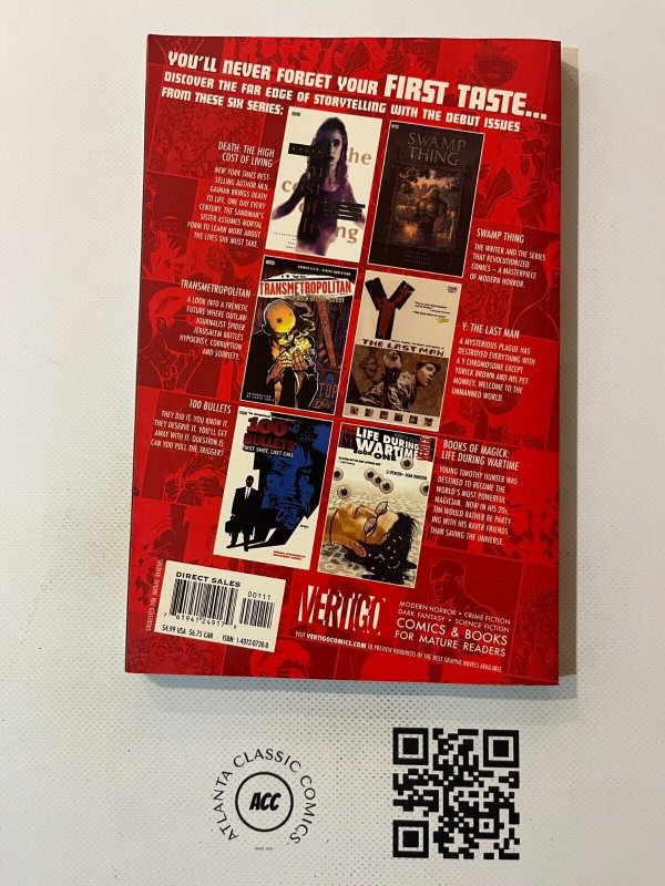 Vertigo First Taste DC Comics TPB Graphic Novel Comic Book Swamp Thing ...