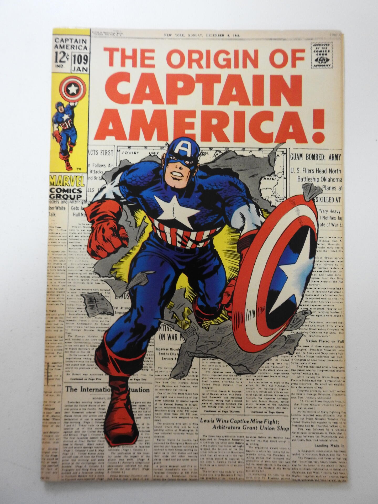 Captain America #109 (1969) FN+ Condition! | Comic Books - Silver Age ...
