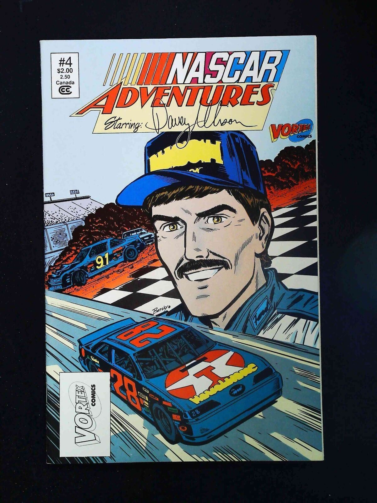 Nascar Adventures #4 Vortex Comics Comics 1991 Vf/Nm | Comic Books ...