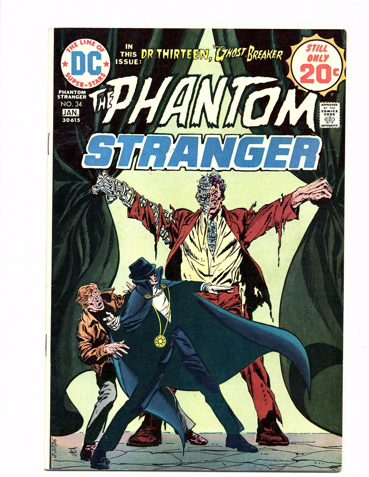 The Phantom Stranger #34 (Dec 1974-Jan 1975, DC) - Fine | Comic Books ...