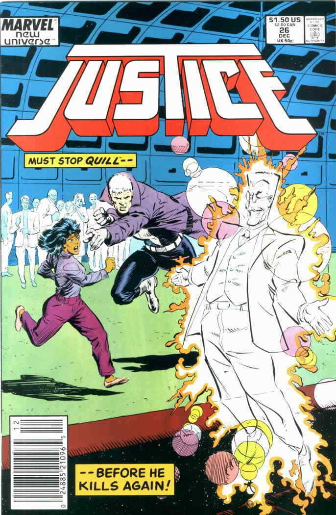 Justice (Marvel) #26 (Newsstand) VF/NM; Marvel | Comic Books - Copper ...
