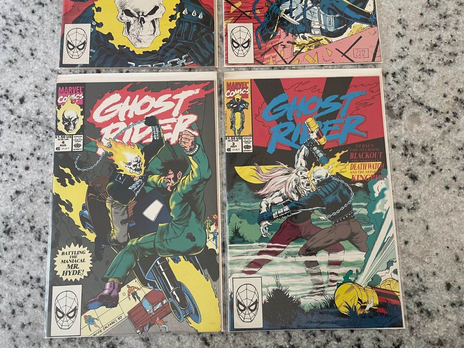 4 Ghost Rider Marvel Comic Books # 3 4 5 6 VF-NM Spider-Man Venom 30 ...