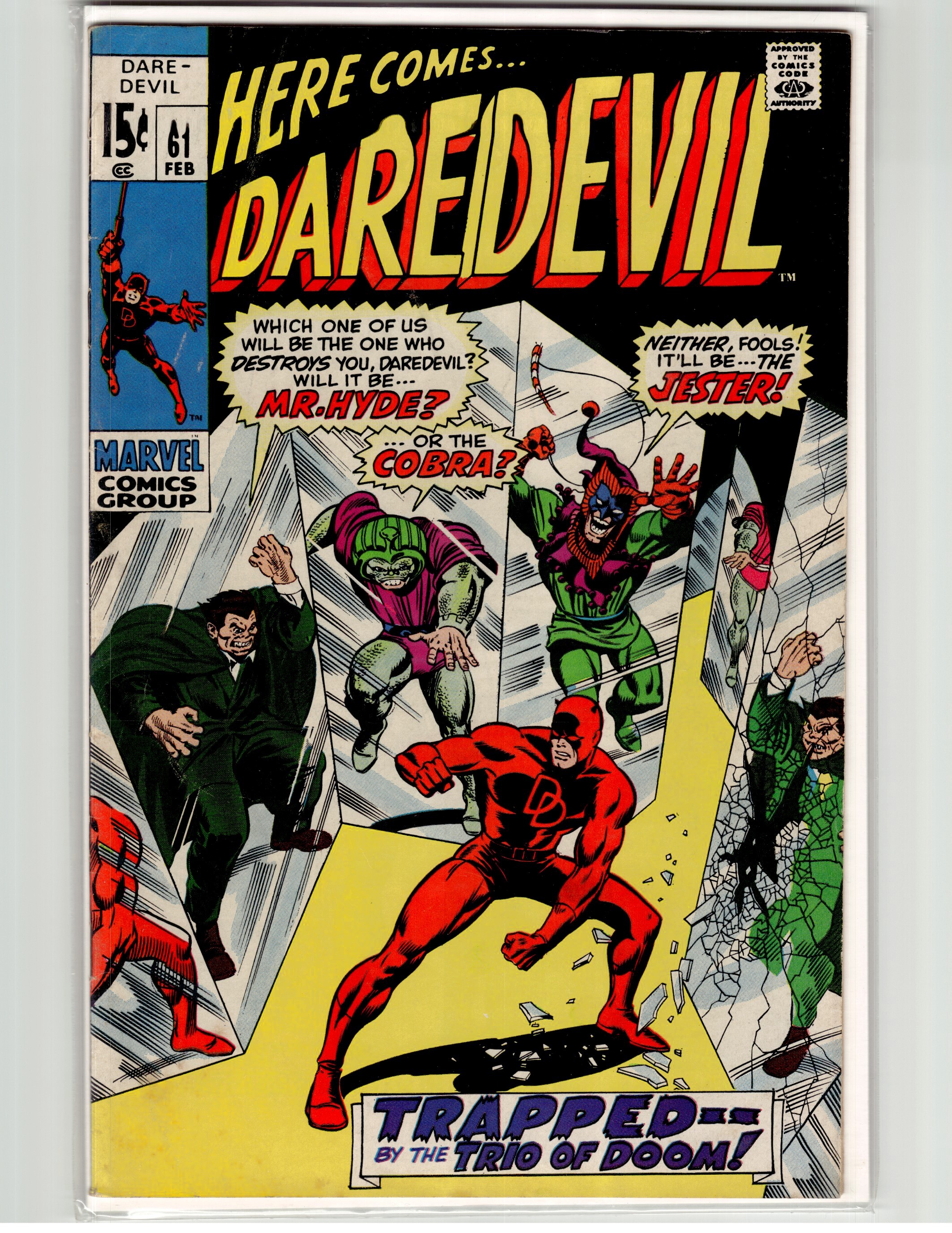 Daredevil #61 (1970) Daredevil | Comic Books - Bronze Age, Marvel ...