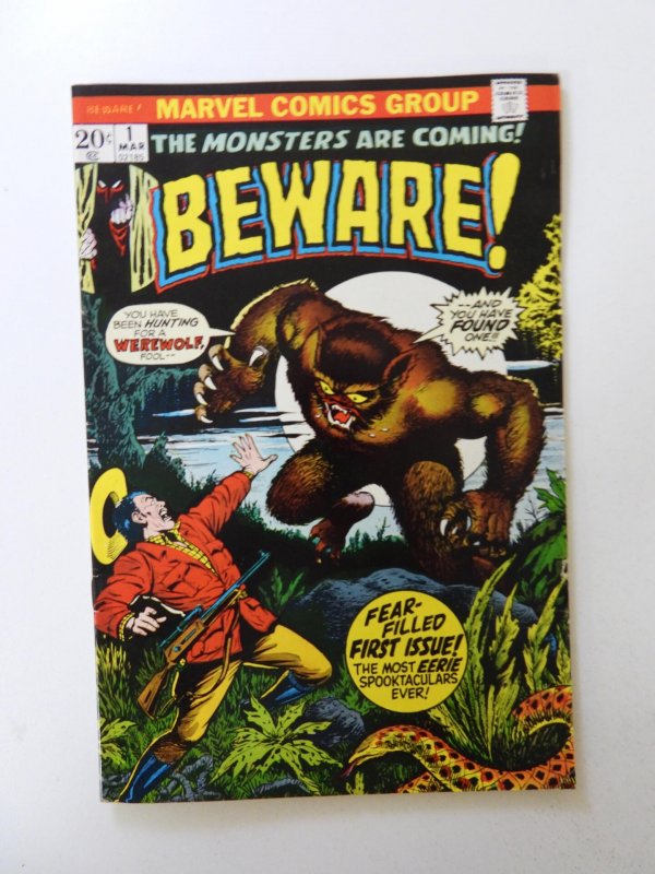 Beware! #1 (1973) FN/VF condition | Comic Books - Bronze Age, Marvel ...
