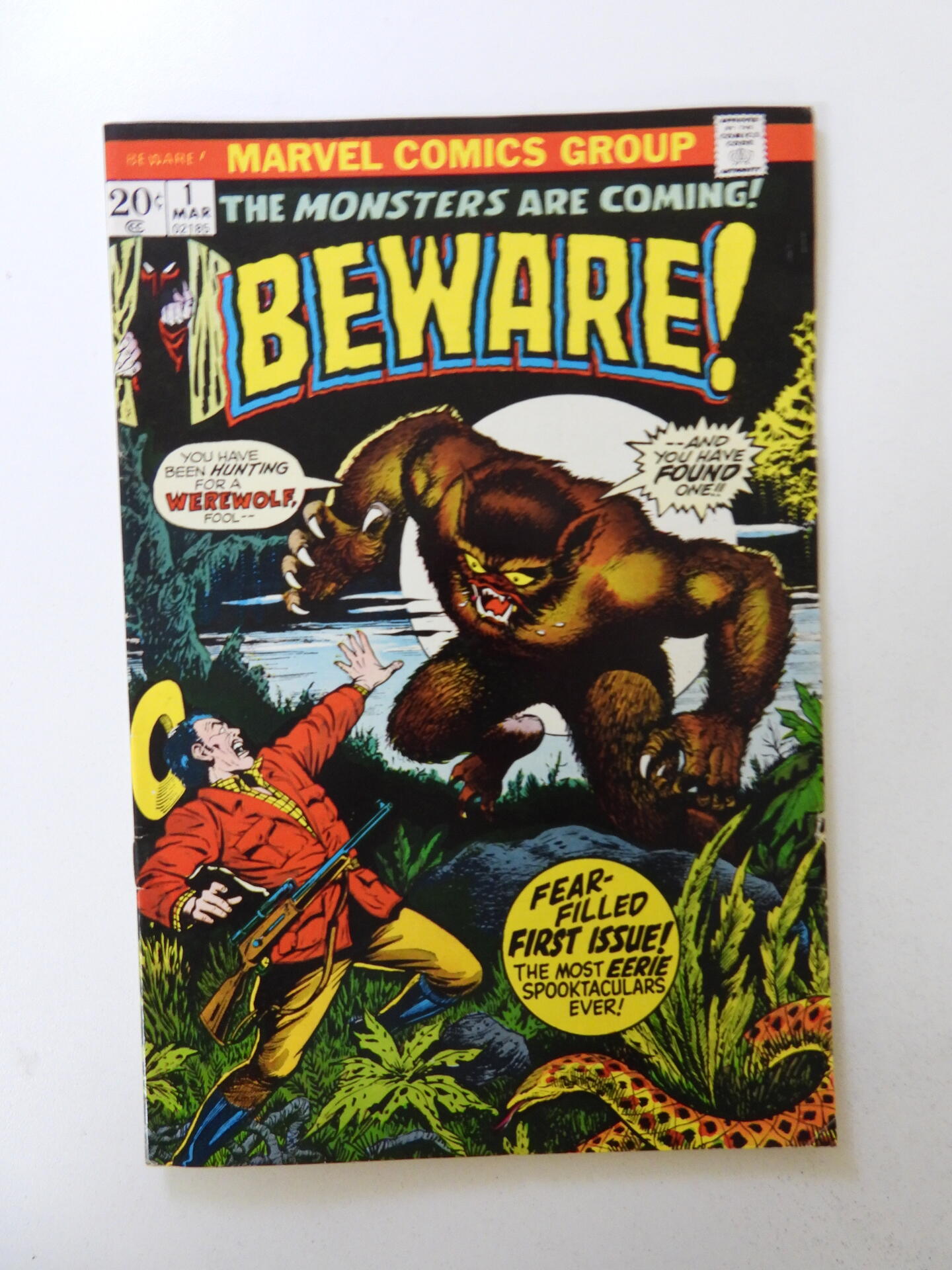 Beware! #1 (1973) FN/VF condition | Comic Books - Bronze Age, Marvel ...