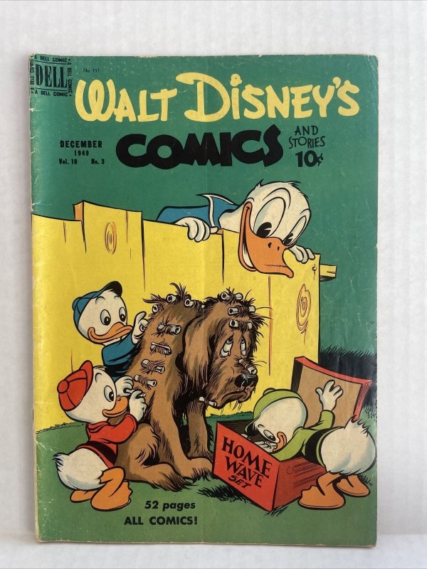 Walt Disney’s Comics And Stories #111 Carl Barks 1949 Dell | Comic ...
