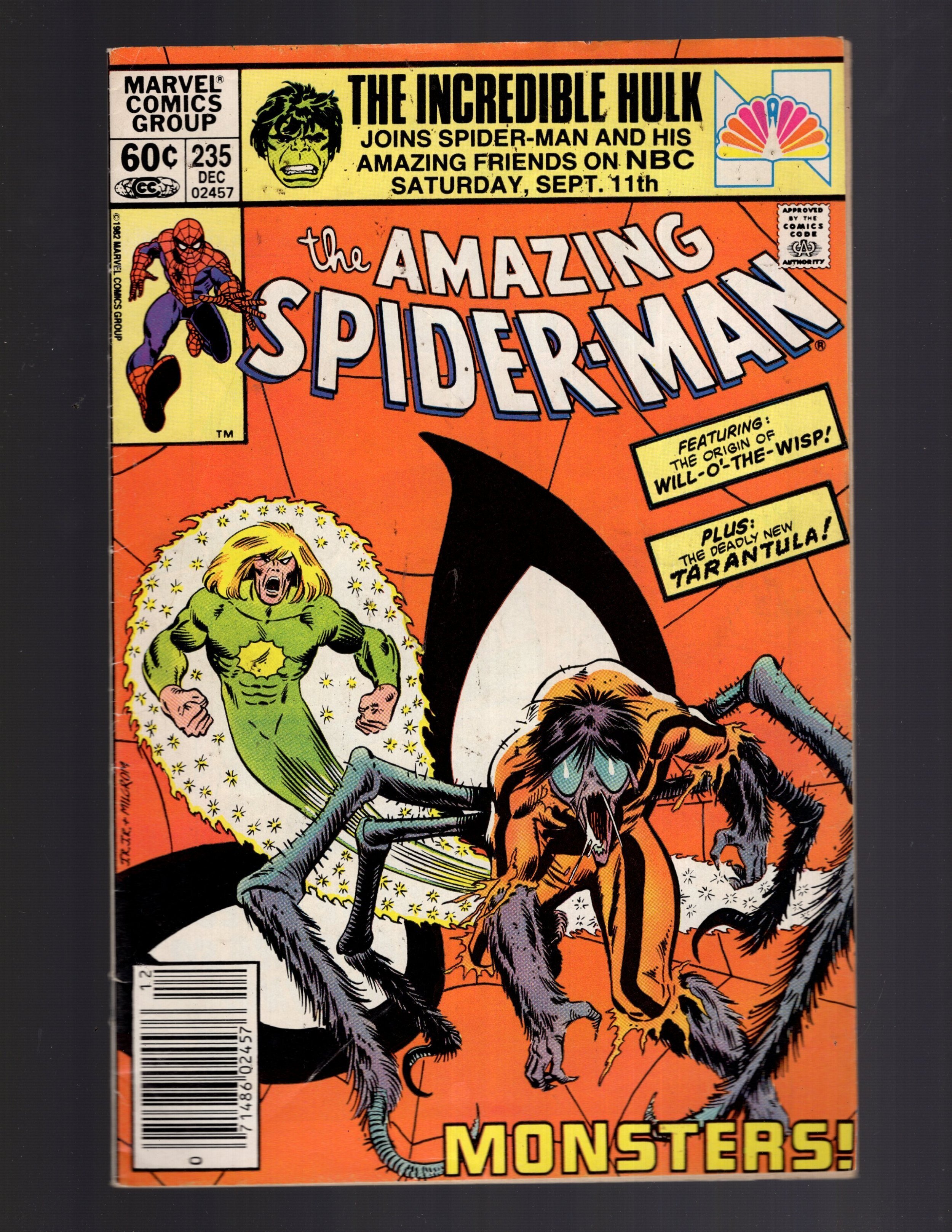 The Amazing Spider-Man #235 (1982) WILL-O-THE WISP Appearance | Comic ...