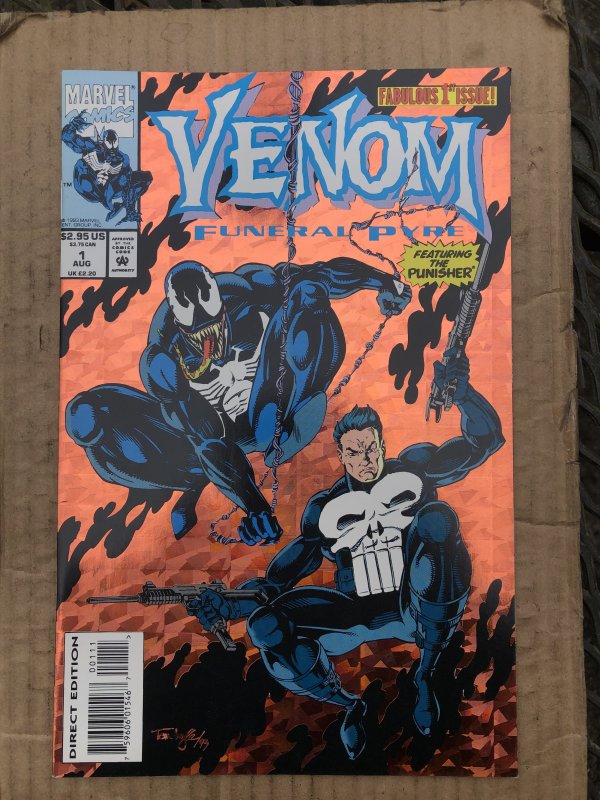 Venom: Funeral Pyre #1 (1993) | Comic Books - Modern Age, Marvel, Venom ...