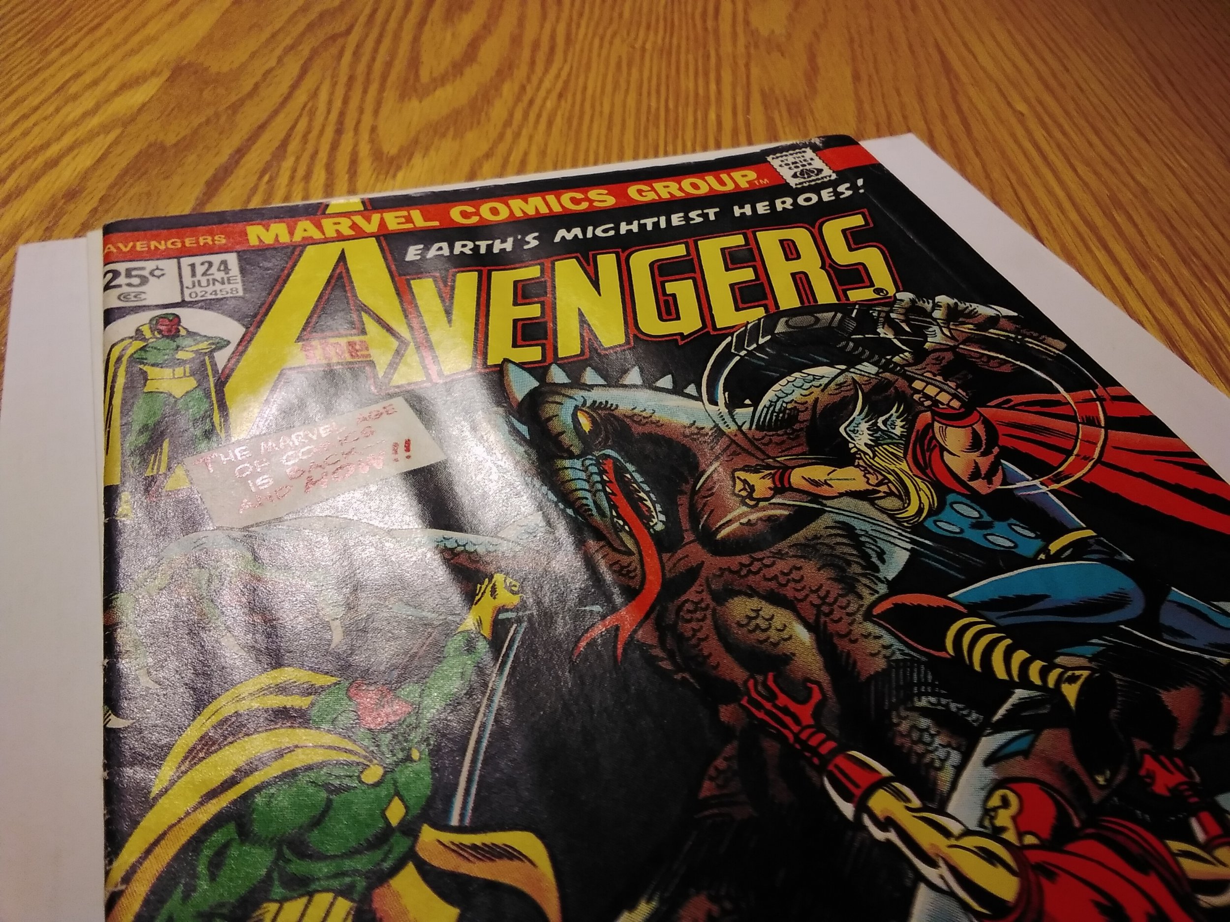 The Avengers #124 (1974) | Comic Books - Bronze Age, Marvel / HipComic