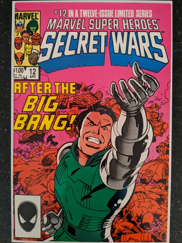 Marvel Super Heroes Secret Wars #12 (1985) Pressed and Non Cert Graded ...