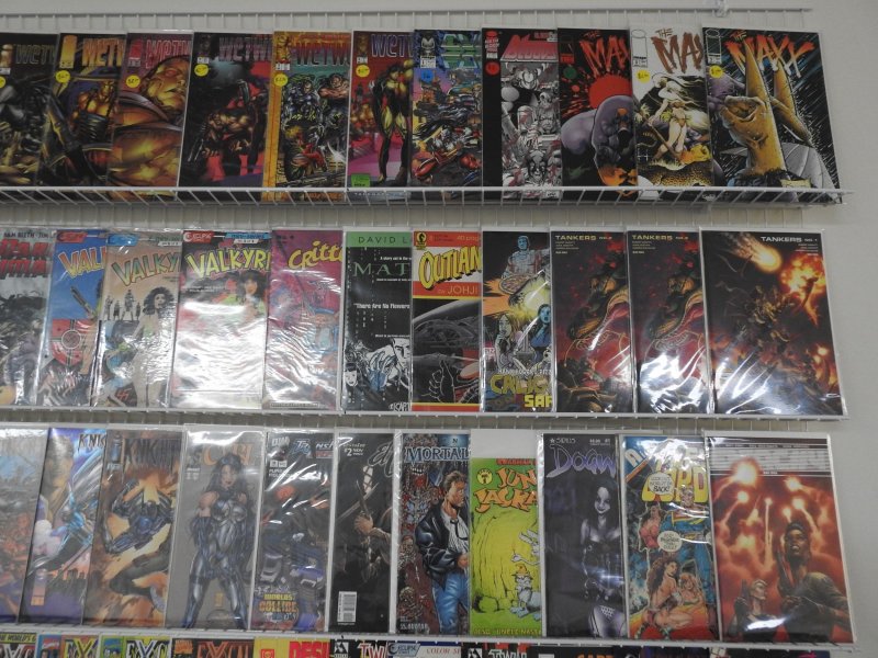 Huge Lot of 150+ Comics W/ Pitt, Maxx, Love and Capes! Avg. VF ...