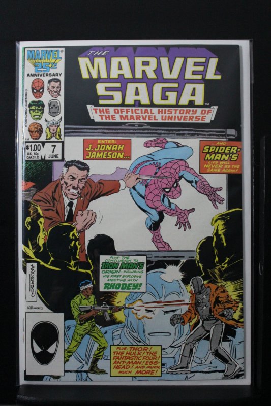 The Marvel Saga The Official History of the Marvel Universe #7 Direct ...