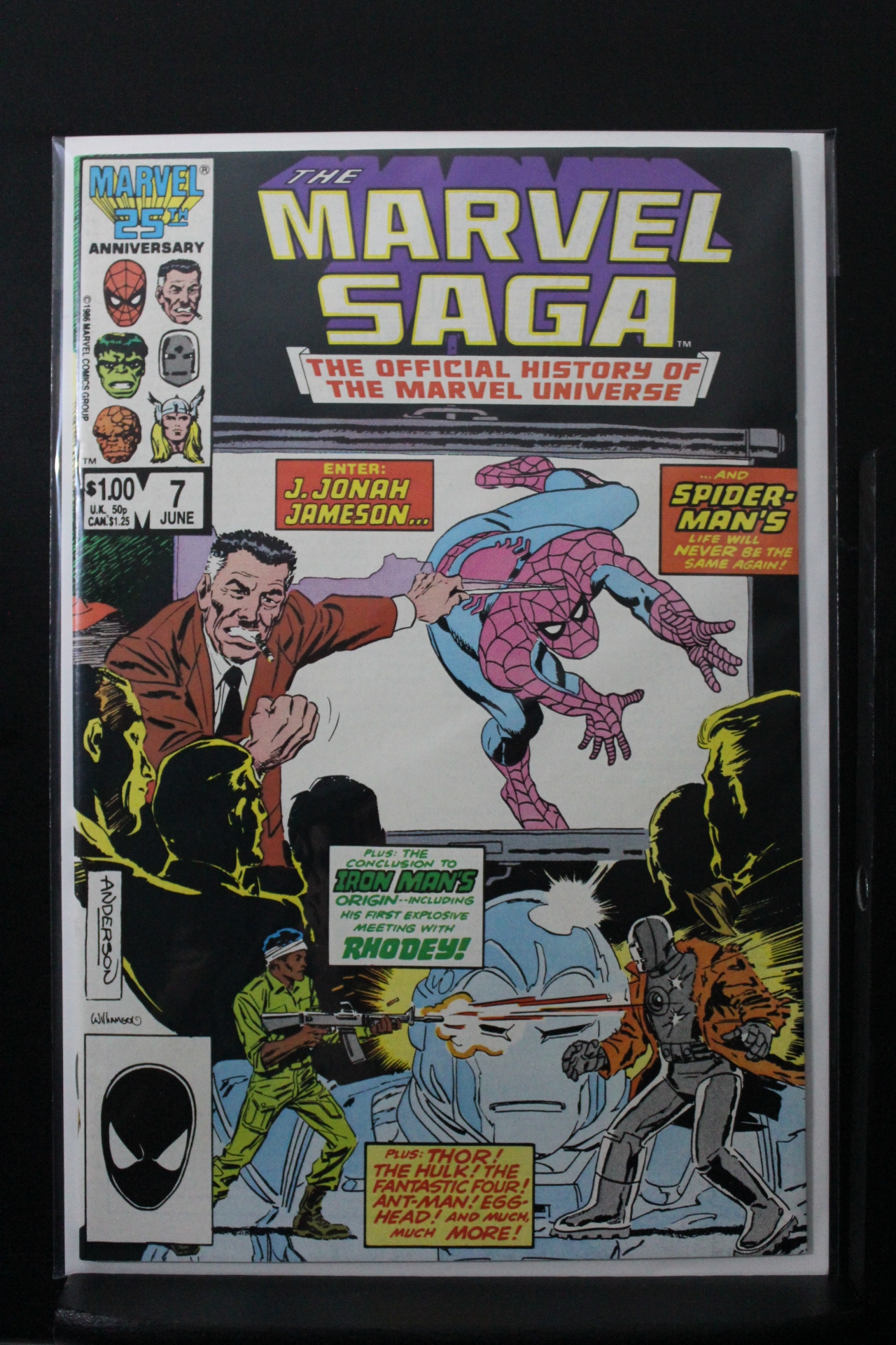The Marvel Saga The Official History of the Marvel Universe #7 Direct ...