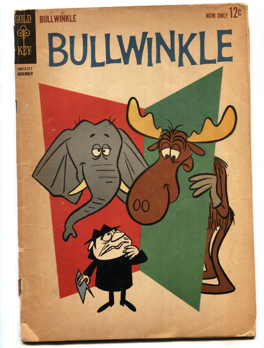 Bullwinkle Comics #1 1962- Gold Key 1st issue-comic book | Comic Books ...