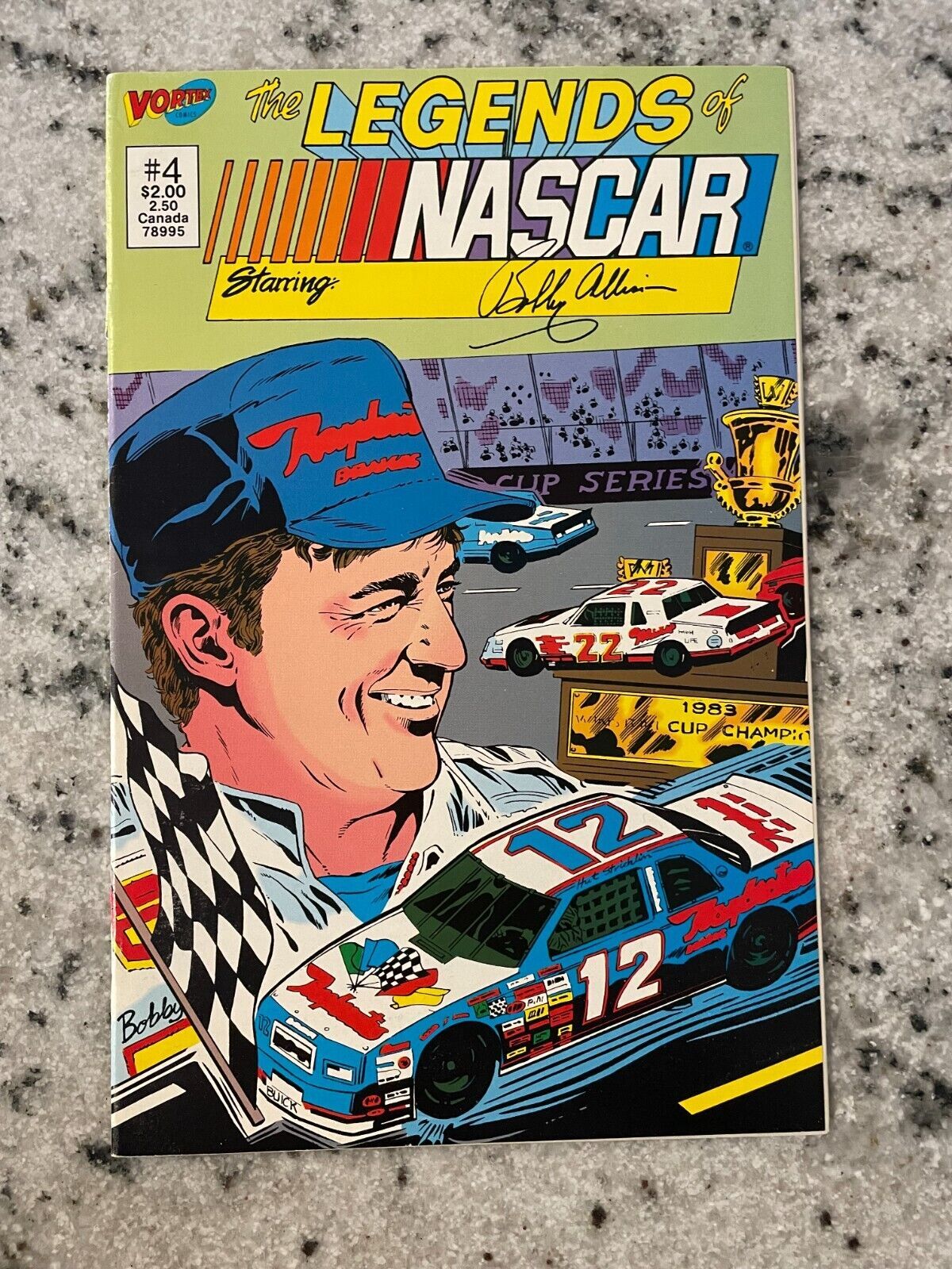 Legends Of Nascar # 4 NM Vortex Comics Comic Books Billy Allison Issue ...
