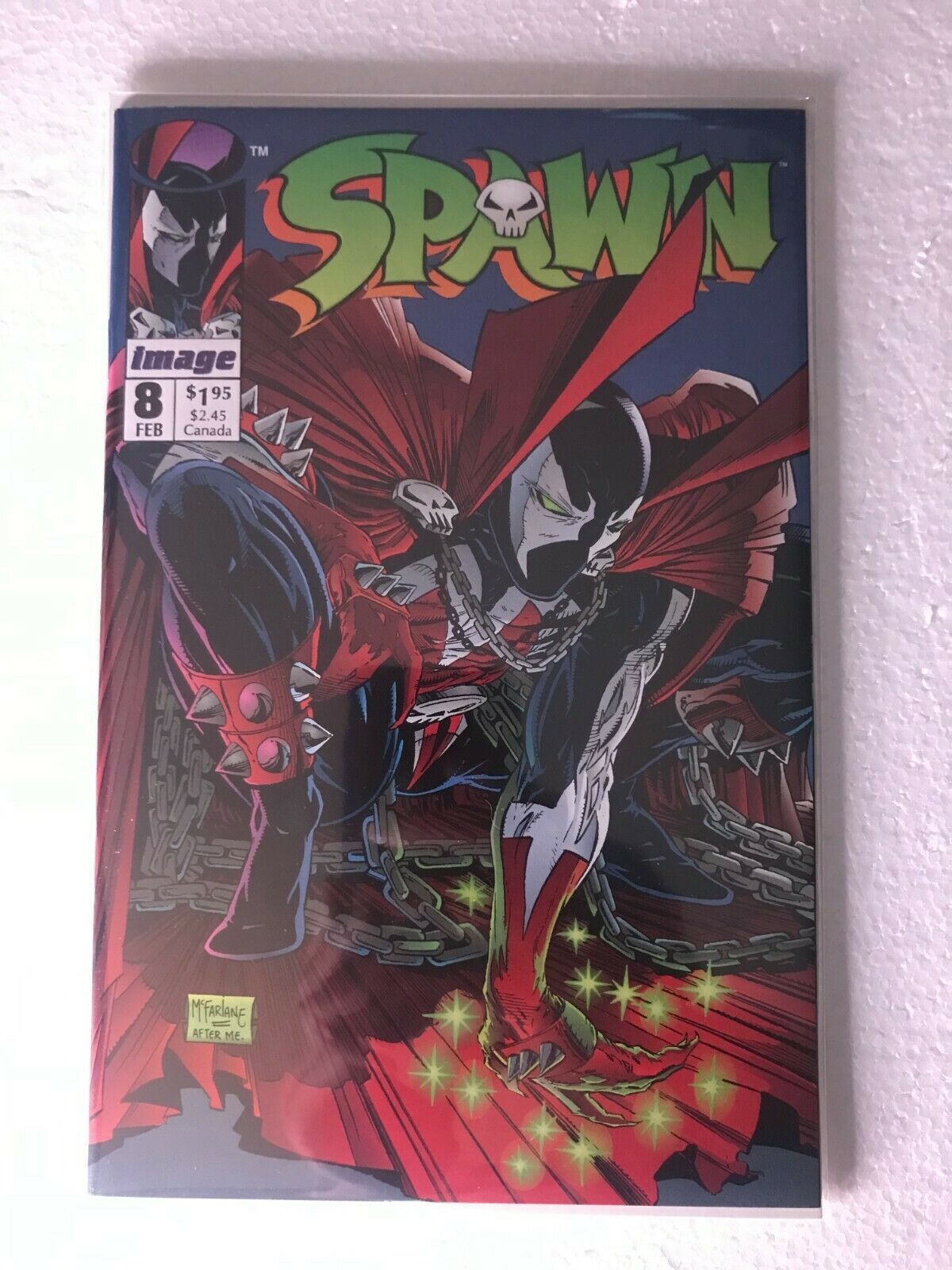 Spawn #8 NM Spider-Man #1 Homage 1st Appearance of Violator KEY Issue ...