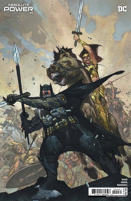 Absolute Power #4 (of 4) Cvr B Simone Bianchi Var DC Comics Comic Book ...