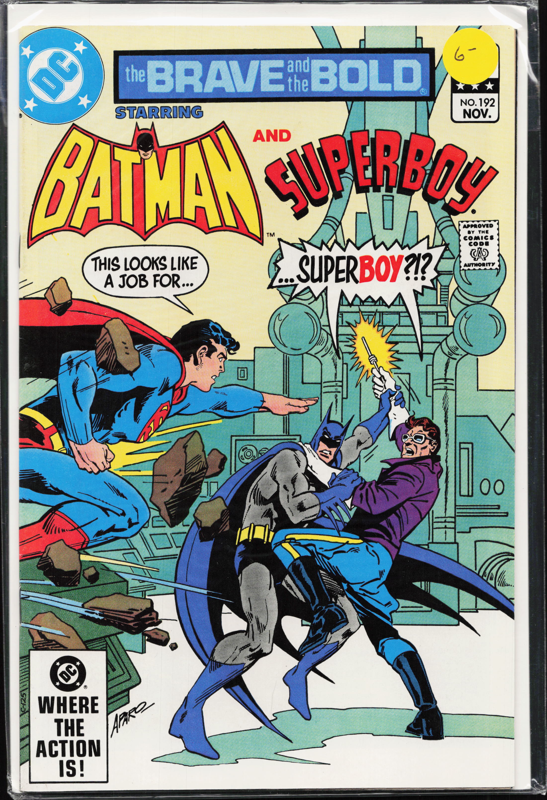 The Brave and the Bold #192 (1982) Superboy | Comic Books - Bronze Age ...