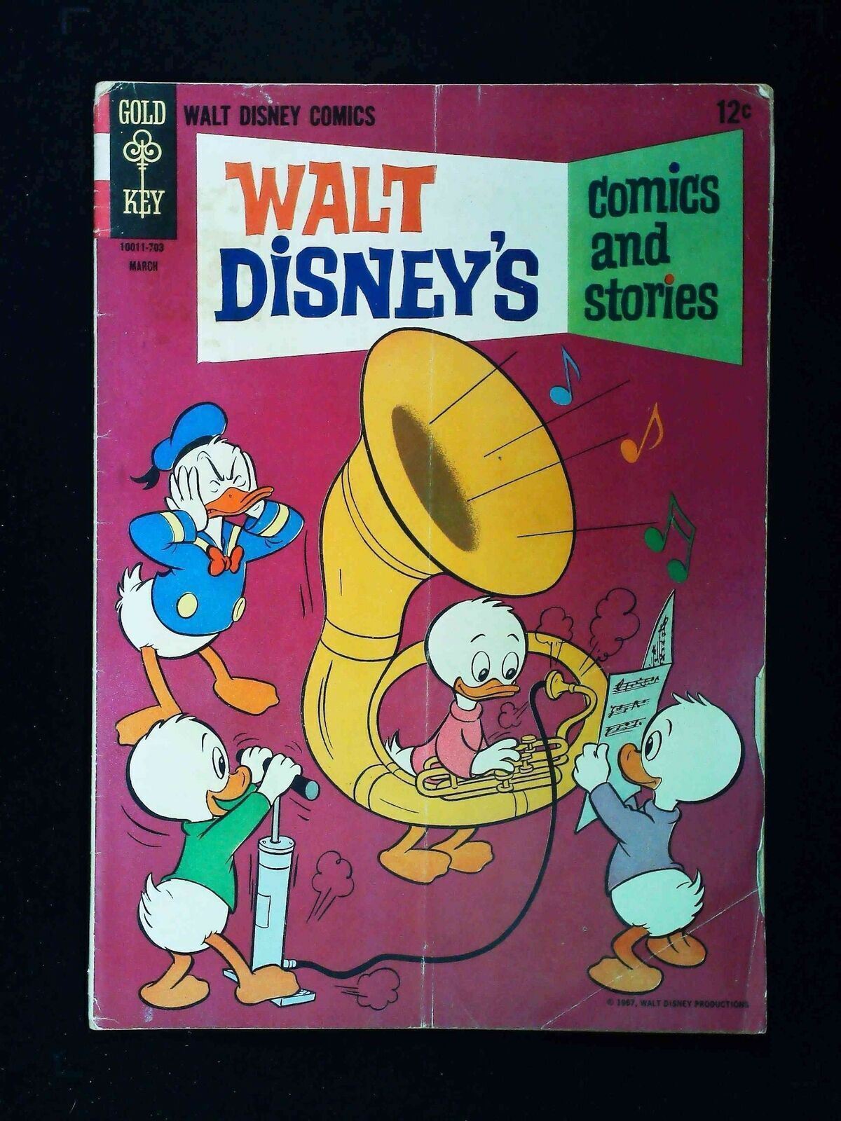 Walt Disney'S Comic And Stories #318 Dell/Gold Key Comics 1967 Fn ...