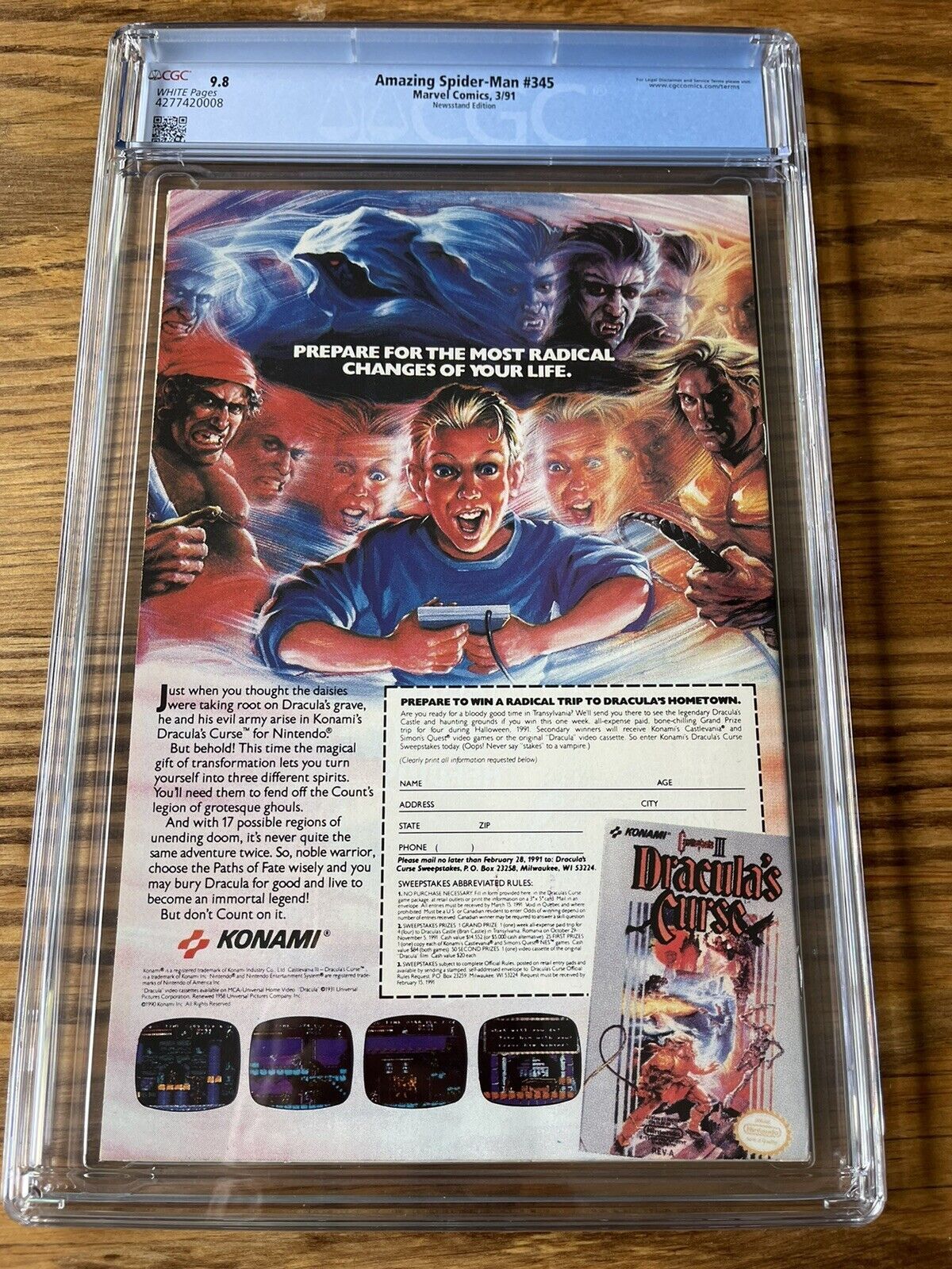 Amazing Spider-Man #345 CGC 9.8 Newsstand - Venom, Boomerang, Silver ...