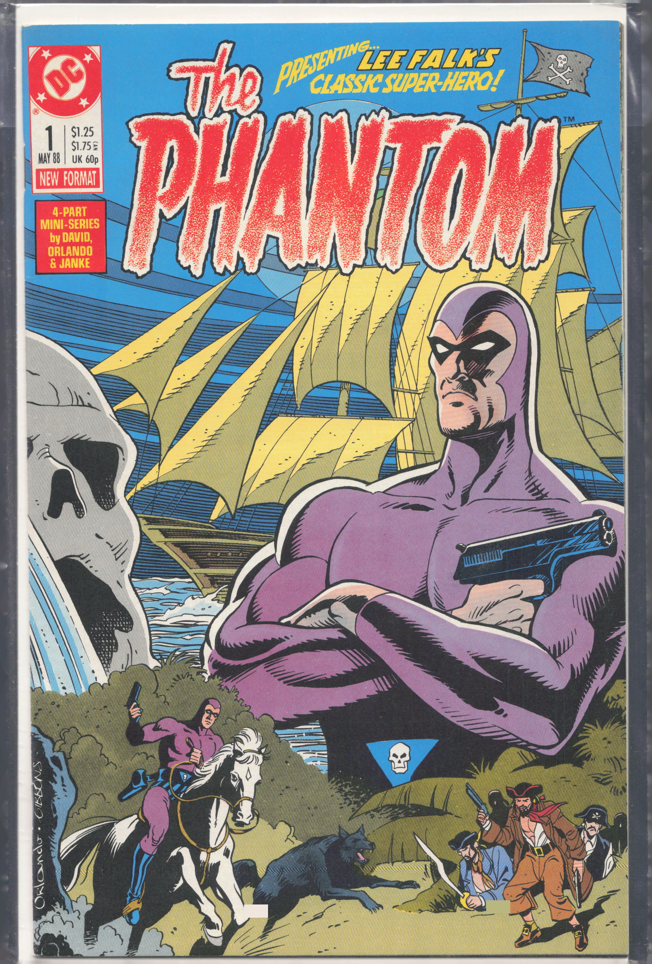 The Phantom #1 (1988) The Phantom | Comic Books - Copper Age, DC Comics, Jungle / HipComic