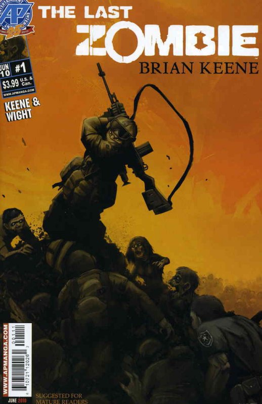 Last Zombie, The #1 VF/NM ; Antarctic | Brian Keene | Comic Books ...