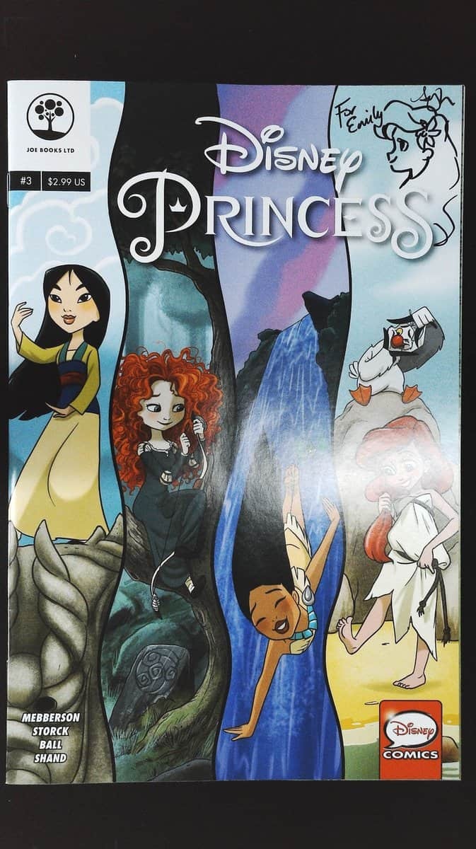 Disney Princess #3 NM- 2016 Ariel Sketch Disney Comics C102A | Comic ...