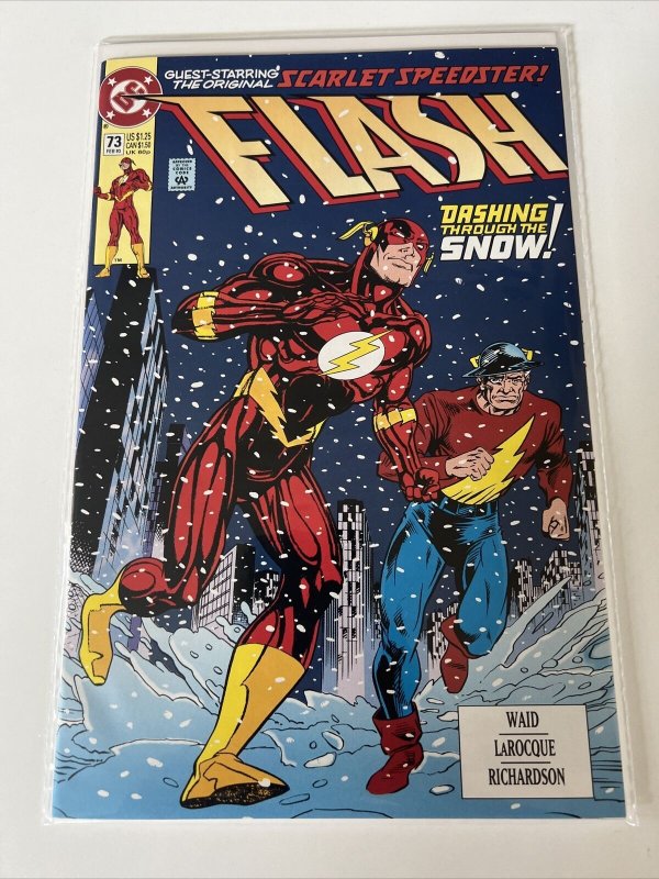 DC - The Flash #73 #75 #81 (1993) - NM features Starfire, Nightwing, S ...