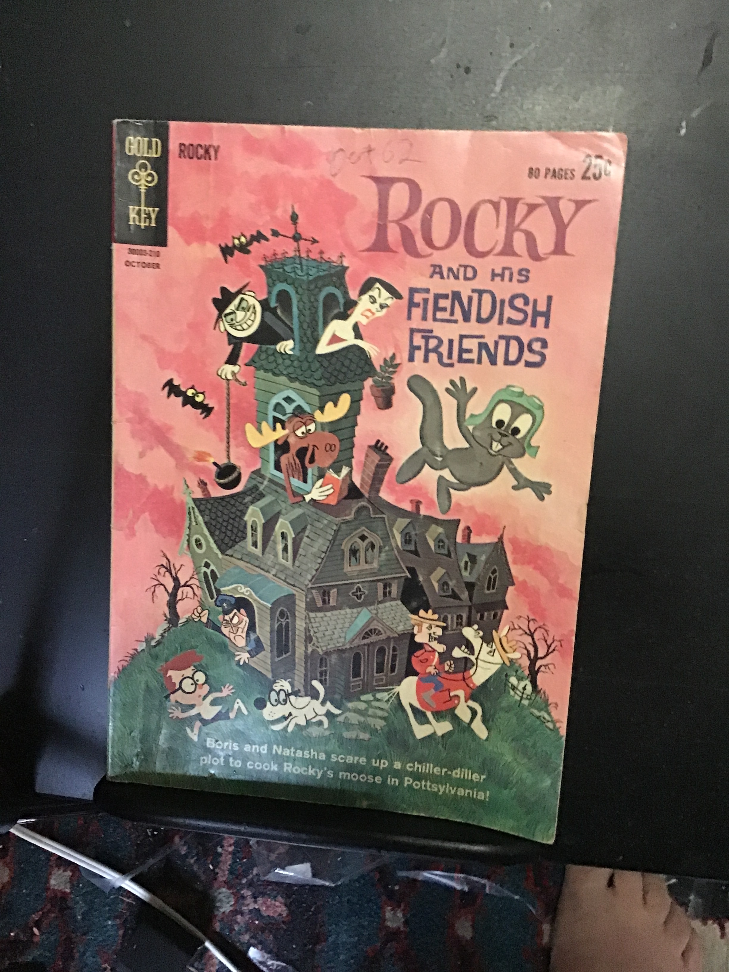 Rocky and His Fiendish Friends #1 (1962) first issue giant size! Mid ...