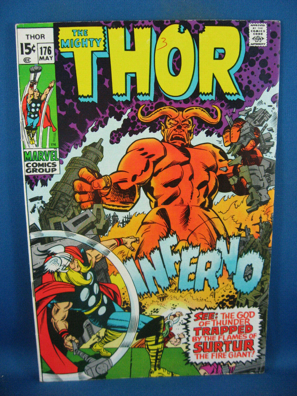 THOR 176 F+ 1970 | Comic Books - Bronze Age, Marvel, Thor, Superhero ...