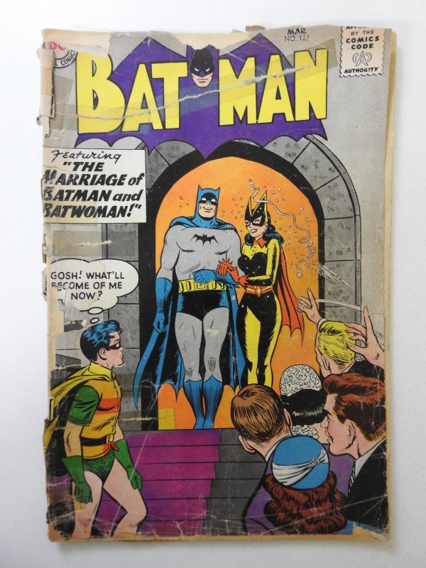 Batman #122 (1959) PR Cover detached, tape on fc/bc, 2/3 cumulative ...