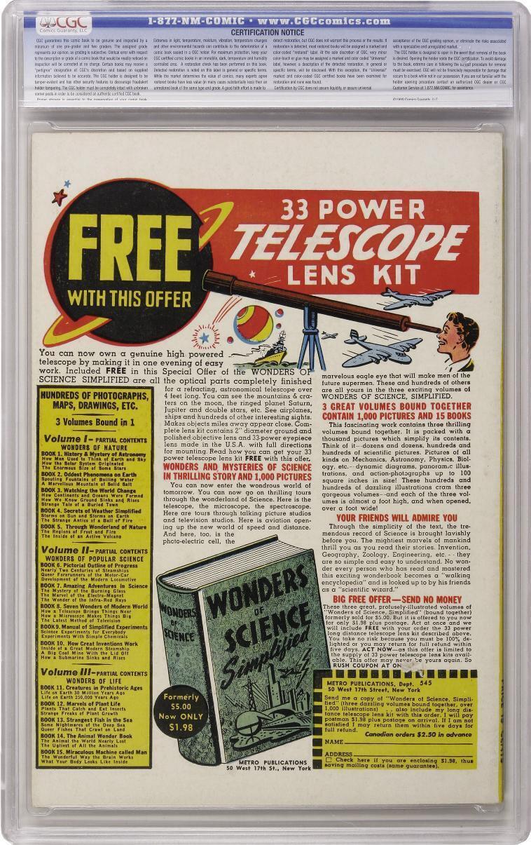 America'S Greatest Comics #7 Crowley Pedigree (1943) CGC 8.0 VF | Comic ...