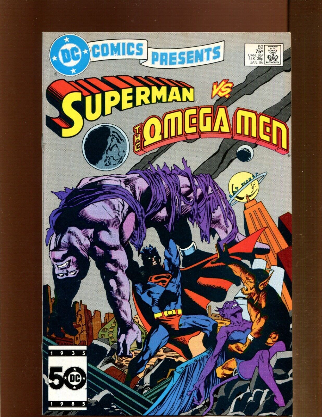 DC Comics Presents #86 - Superman Vs. Omega Men! (9.0) 1986 | Comic ...