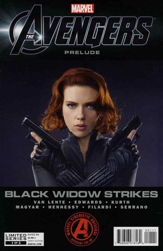 Marvel's The Avengers: Black Widow Strikes #1 FN ; Marvel | Scarlett ...