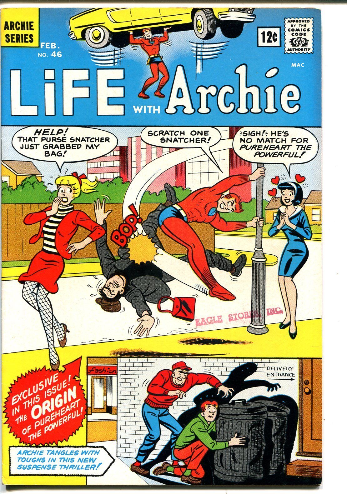Life With Archie #46 1933-Betty-Veronica-Pureheart The Powerful origin ...