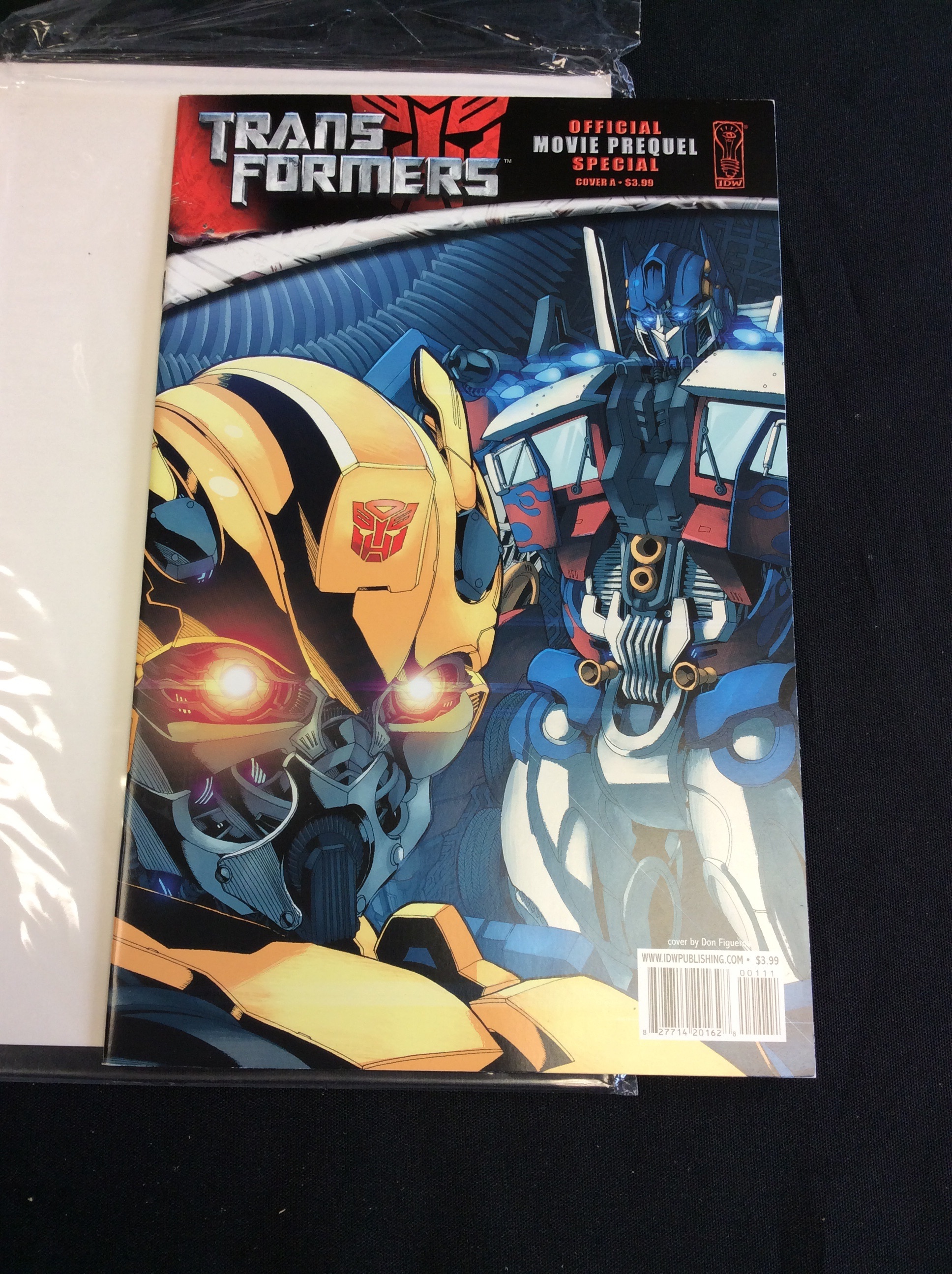Transformers: Movie Prequel: Target Free Comic First Printing CoverA ...
